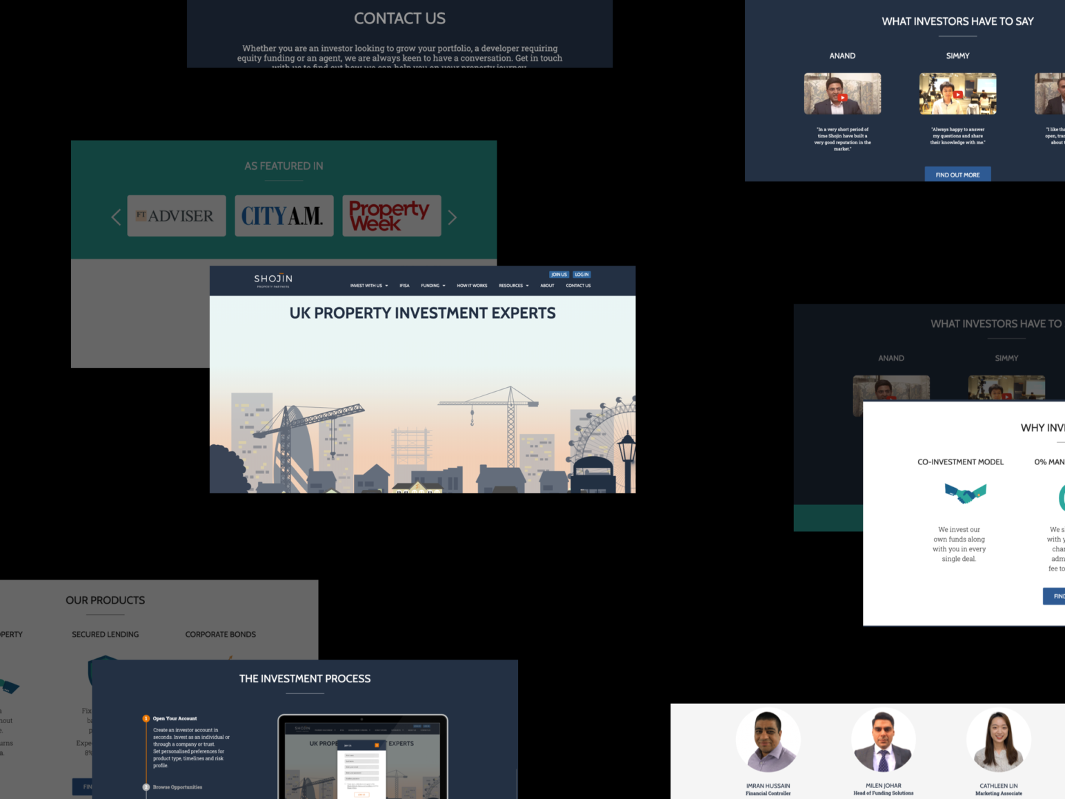 Shojin — property investment platform | JustCoded