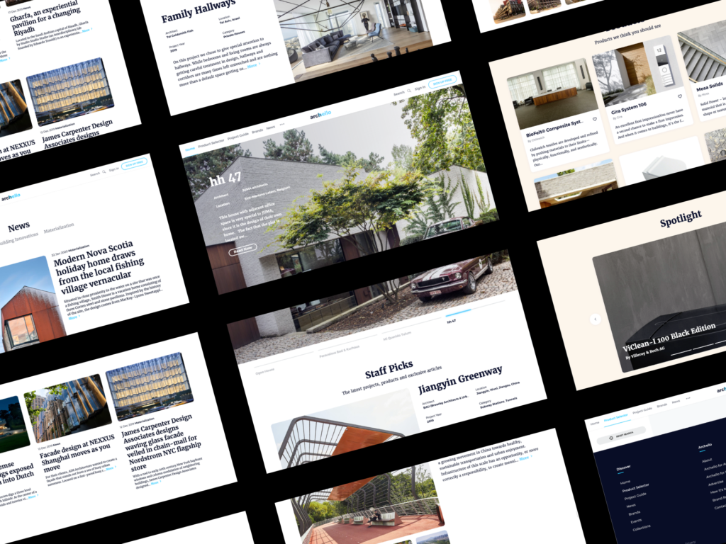 Archello — social network for architects | JustCoded