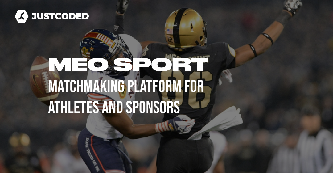MEO Sport — matchmaking platform for athletes and brands | JustCoded