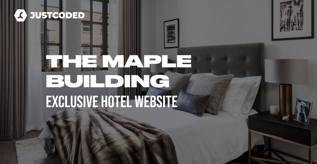 The Maple Building – exclusive hotel | JustCoded